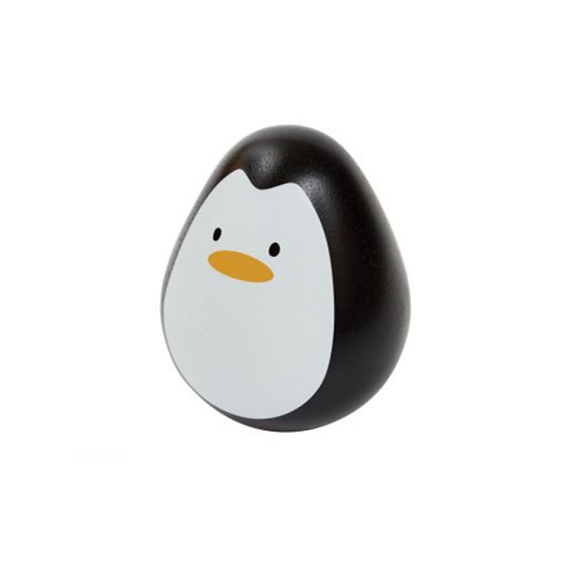 Plan Toys - Pingouin basculant en bois recyclé | La Cabane des Lutins